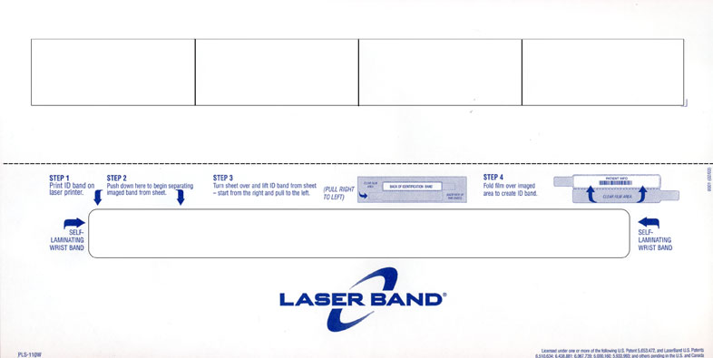 Printable Hospital Bracelet Template Printable Templates